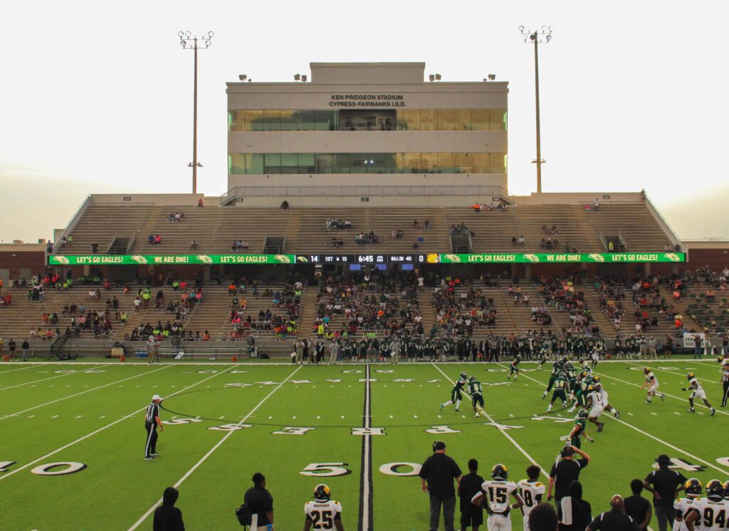 Pridgeon Stadium, Cy-Fair ISD - LED Partners Digital Displays